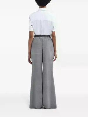 Marni Gingham Patterned Trousers - Black