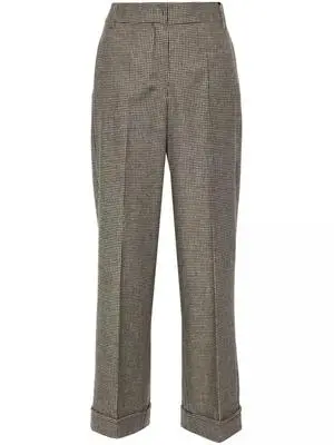 Max Mara Lilly Dogtooth Trousers