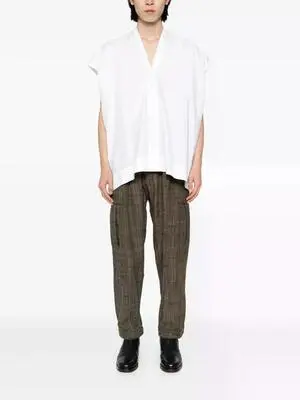 JAN JAN VAN ESSCHE Striped Trousers