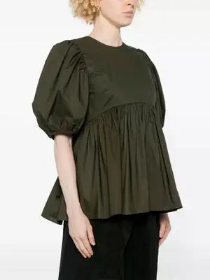 Cecilie Bahnsen Anisha Top - Green
