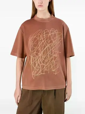 Camper Cut-out Detail T-shirt
