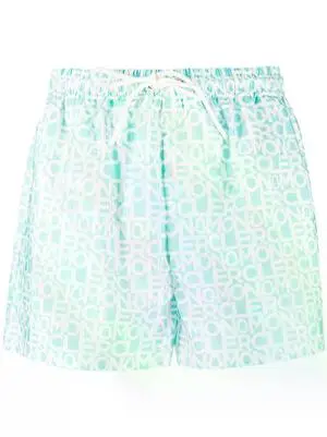 Moncler Logo-print Drawstring Shorts