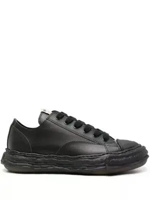 Mihara Yasuhiro Peterson 23 Leather Sneakers - Black