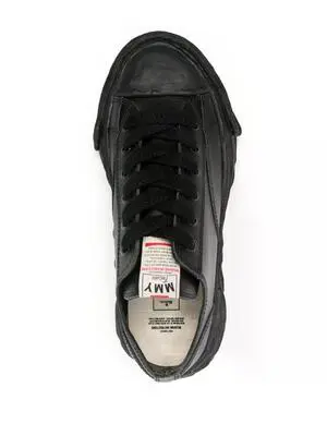 Mihara Yasuhiro Peterson 23 Leather Sneakers - Black