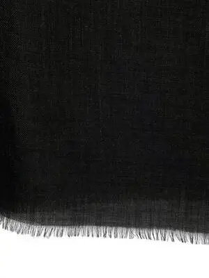 D4.0 Fringed Scarf - Grey