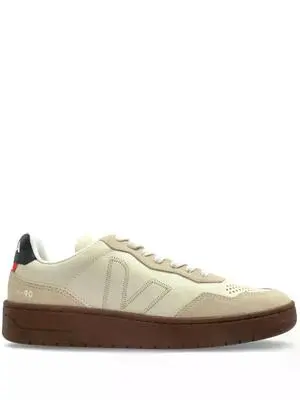 VEJA V-90 Suede Sneakers - Neutrals