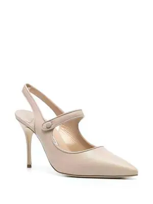 Manolo Blahnik 90mm Campari Pumps