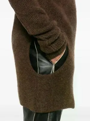 Rick Owens Cut-out Detailed Sweater