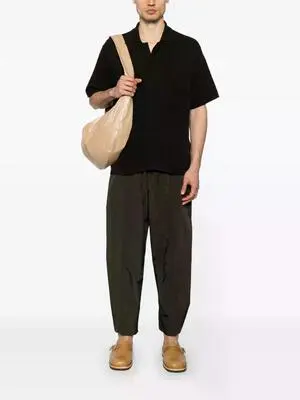 Studio Nicholson Tapered Trousers With Elasticated Waistband