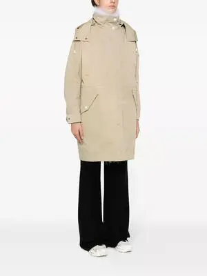 YVES SALOMON Hooded Midi Parka