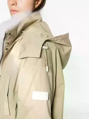 YVES SALOMON Hooded Midi Parka