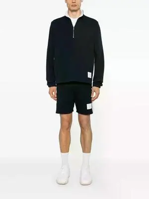 Thom Browne Funnel-neck Cotton Sweatshirt