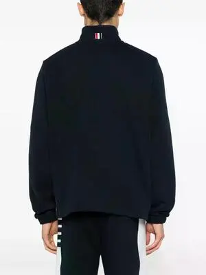 Thom Browne Funnel-neck Cotton Sweatshirt