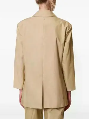 TWINSET Double-breasted Poplin Blazer