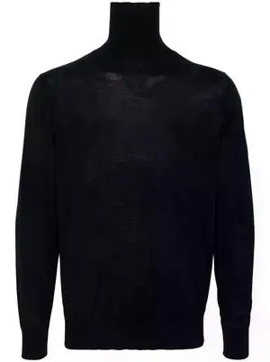 Caruso Wool Blend Roll Neck Jumper