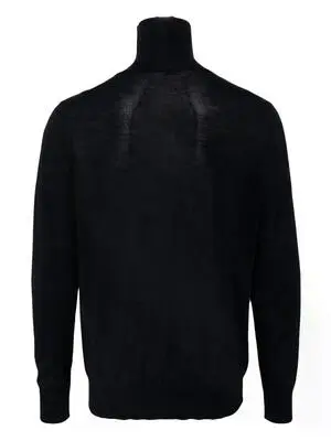 Caruso Wool Blend Roll Neck Jumper