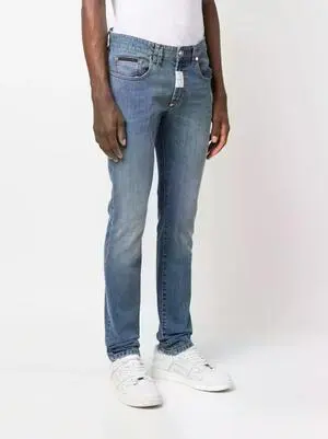 Philipp Plein Logo-patch Skinny Jeans