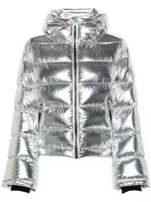 Perfect Moment Metallic Flare Jacket - Silver