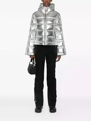 Perfect Moment Metallic Flare Jacket - Silver