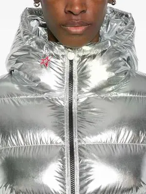Perfect Moment Metallic Flare Jacket - Silver