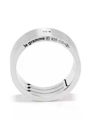 Le Gramme La 7g Perforated Ring