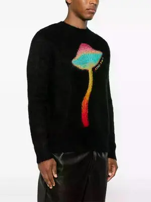 Casablanca Rainbow Mushroom Sweater