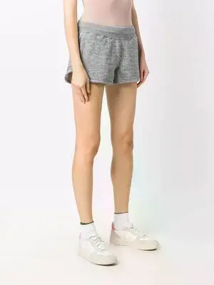 GOLDEN GOOSE Embroidered-logo Stretch-cotton Shorts
