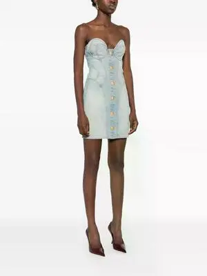 Balmain Denim Mini Dress