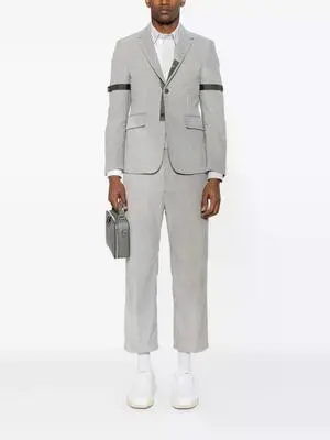 Thom Browne Mid-rise Straight-leg Trousers