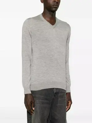 Colombo V-neck Cashmere-silk Blend Sweater