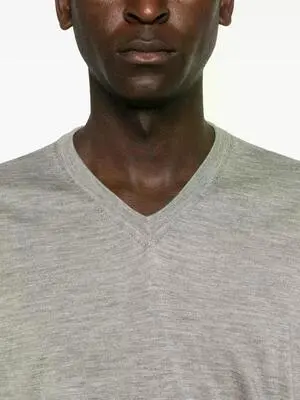 Colombo V-neck Cashmere-silk Blend Sweater