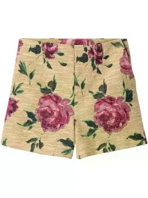 La DoubleJ Margarita Jacquard Shorts - Neutrals
