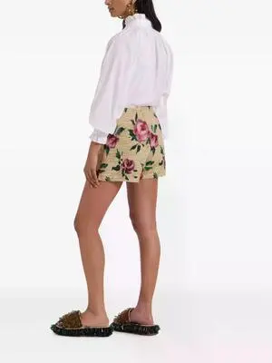 La DoubleJ Margarita Jacquard Shorts - Neutrals