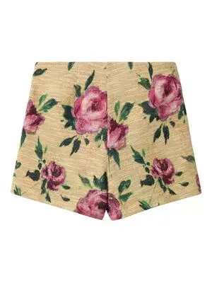 La DoubleJ Margarita Jacquard Shorts - Neutrals