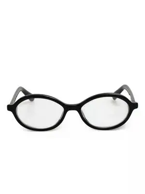 Jacquemus Oval-Frame Glasses Black