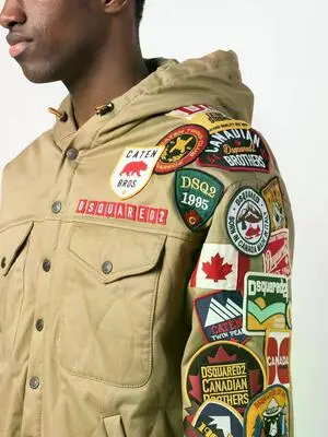 Dsquared2 Patch-detail Hooded Jacket