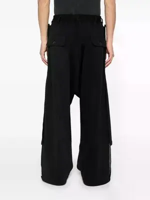 Y3 3-stripes Open-hem Track Pants