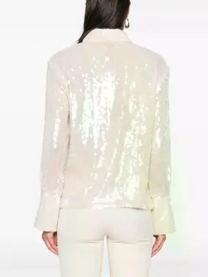 Patrizia Pepe Sequined Shirt - Pink
