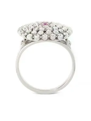 OFFICINA BERNARDI Officina Bernardi 18kt White Gold Mimosa Sapphire Ring Silver