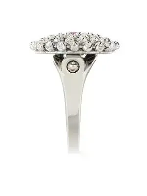 OFFICINA BERNARDI 18kt White Gold Mimosa Sapphire Ring - Silver