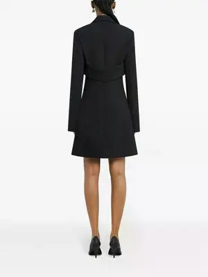 COURREGES A-line Coat - Black