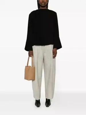 Studio Nicholson Tropical Pleated Wool Trousers
