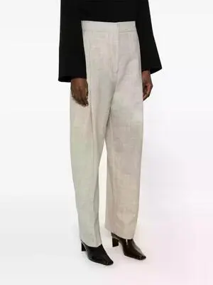 Studio Nicholson Tropical Pleated Wool Trousers