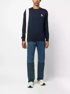 Maison Kitsuné Embroidered Fox-patch Sweatshirt