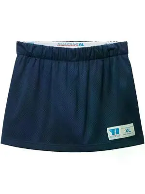Alexander Wang Mesh Logo-patch Shorts