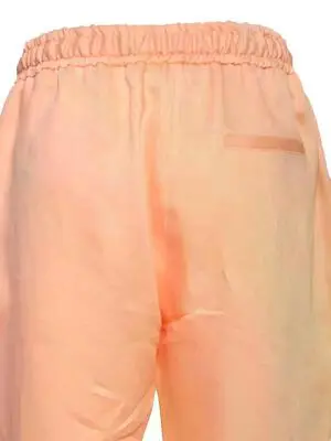BARBA NAPOLI Drawstring-waist Trousers - Orange