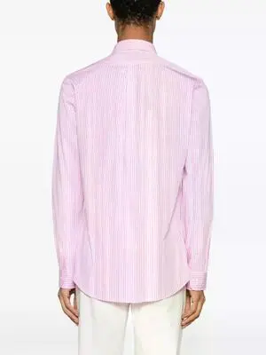 Polo Ralph Lauren Embroidered-logo Striped Shirt
