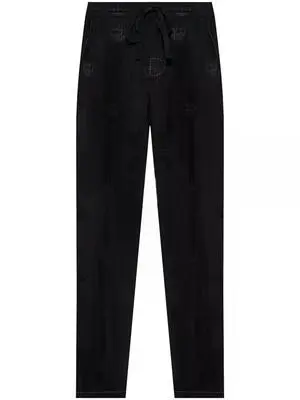 Dolce & Gabbana Drawstring Trousers - Black