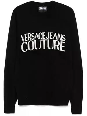 Versace Drop Shoulder Sweaters For Men