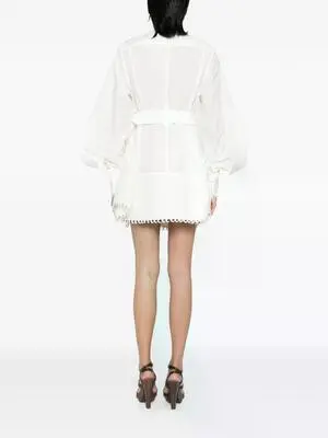 Zimmermann Illuminate Utility Mini Dress
